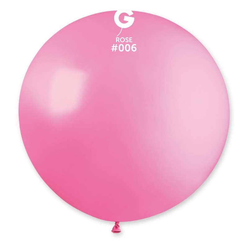 Ballon 80 cm Rose - 100%FETE Le Shop