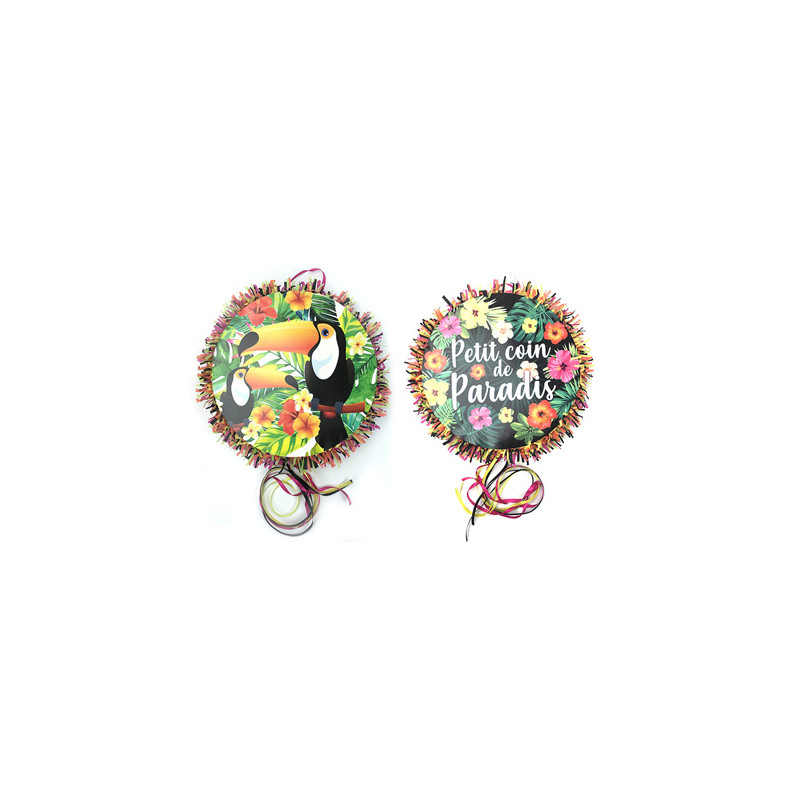 Pinata à Tirer 2 Faces Toucan - 100%FETE Le Shop