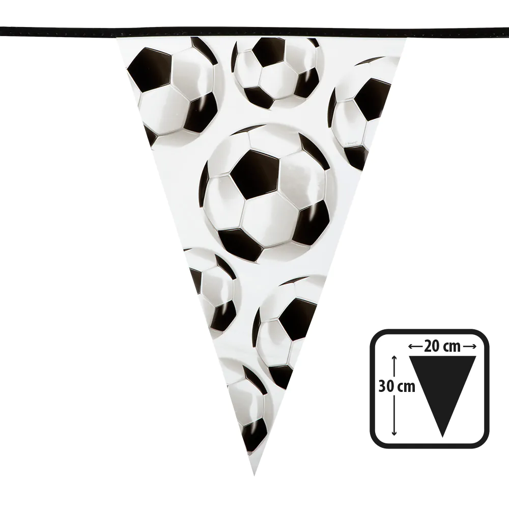 Guirlande fanions Football - 100%FETE Le Shop