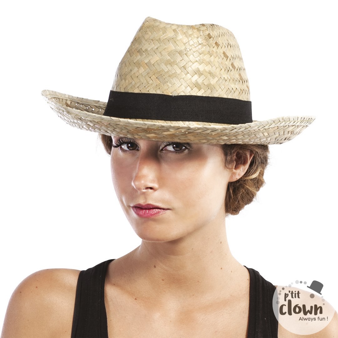 Chapeau de paille explorateur - 100%FETE Le Shop