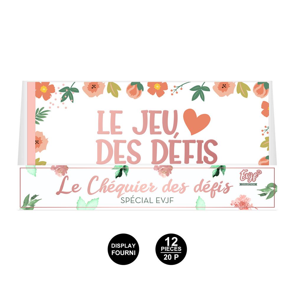 Le Jeu des Défis EVJF - 100%FETE Le Shop