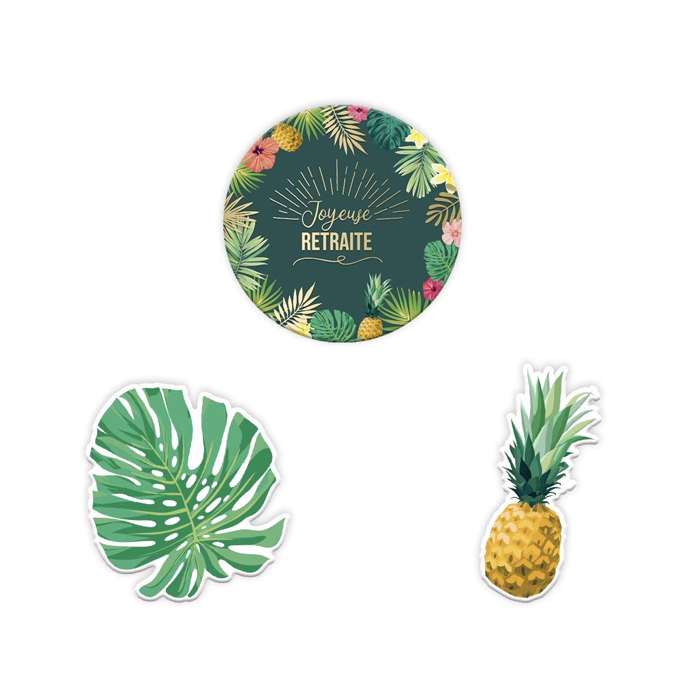 Décoration de Table Retraite - 100%FETE Le Shop