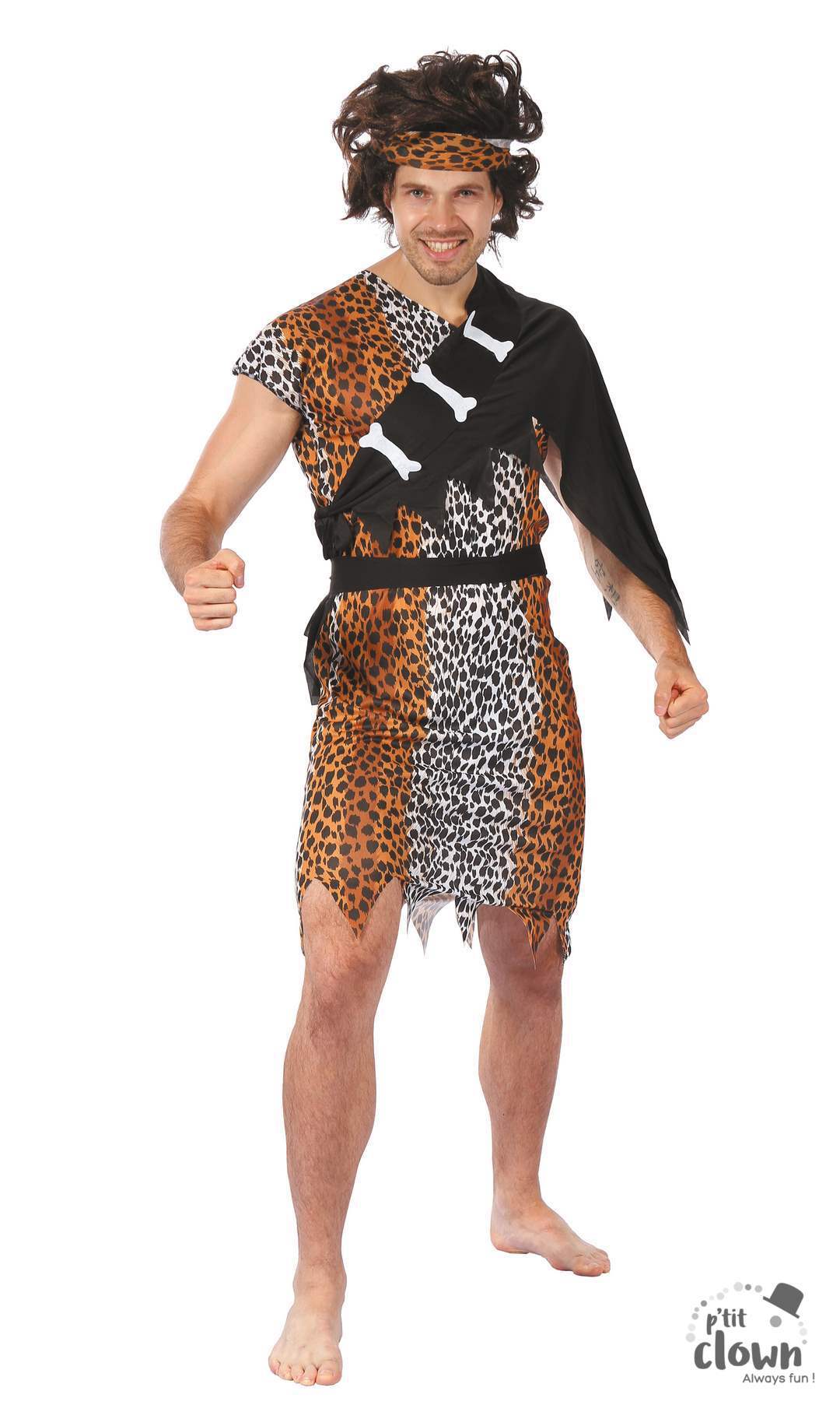 Déguisement Homme des cavernes - 100%FETE Le Shop