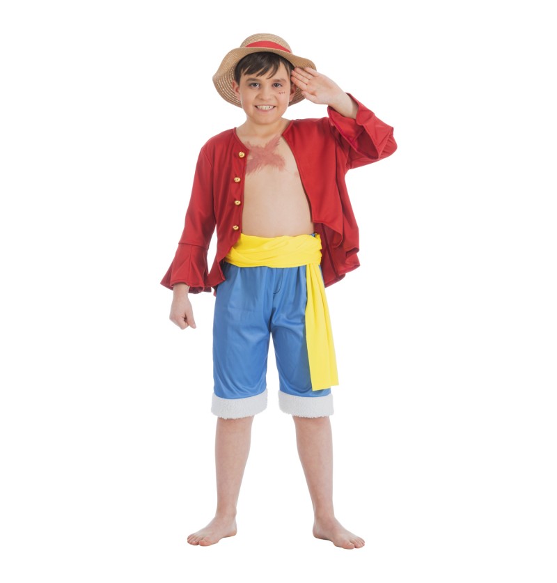 Déguisement One Piece - Luffy enfant - 100%FETE Le Shop