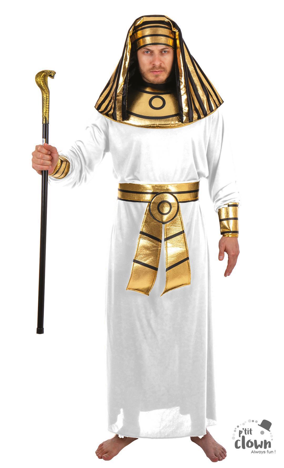 Déguisement Pharaon blanc - 100%FETE Le Shop